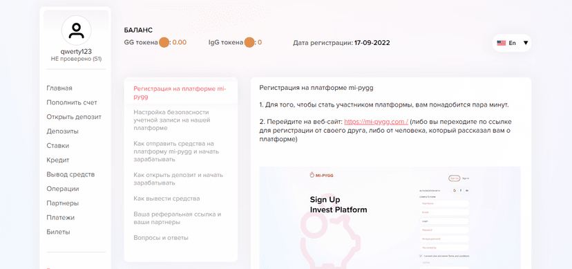Mi-Pygg - очередной хайп под видом инструмента для управления инвестициями